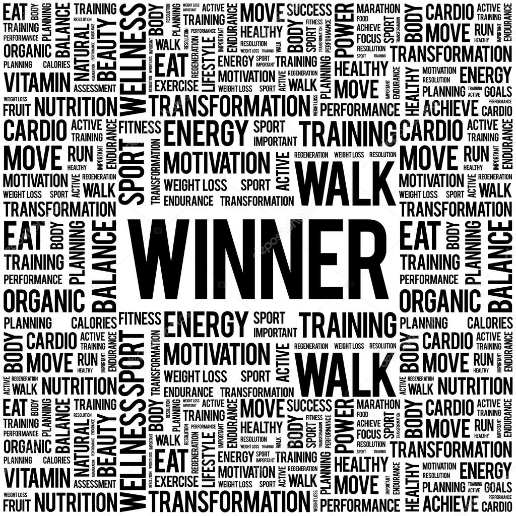 Winner word cloud background Stock Vector by ©dizanna 112432744