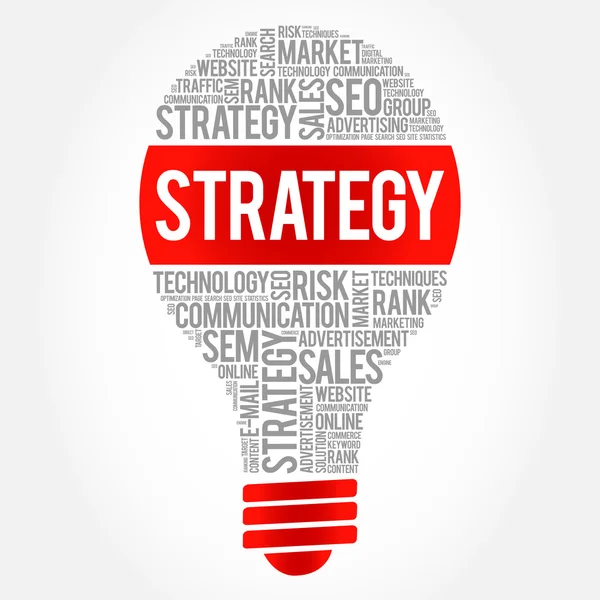 STRATEGY word cloud Stock Vector by ©dizanna 144183297