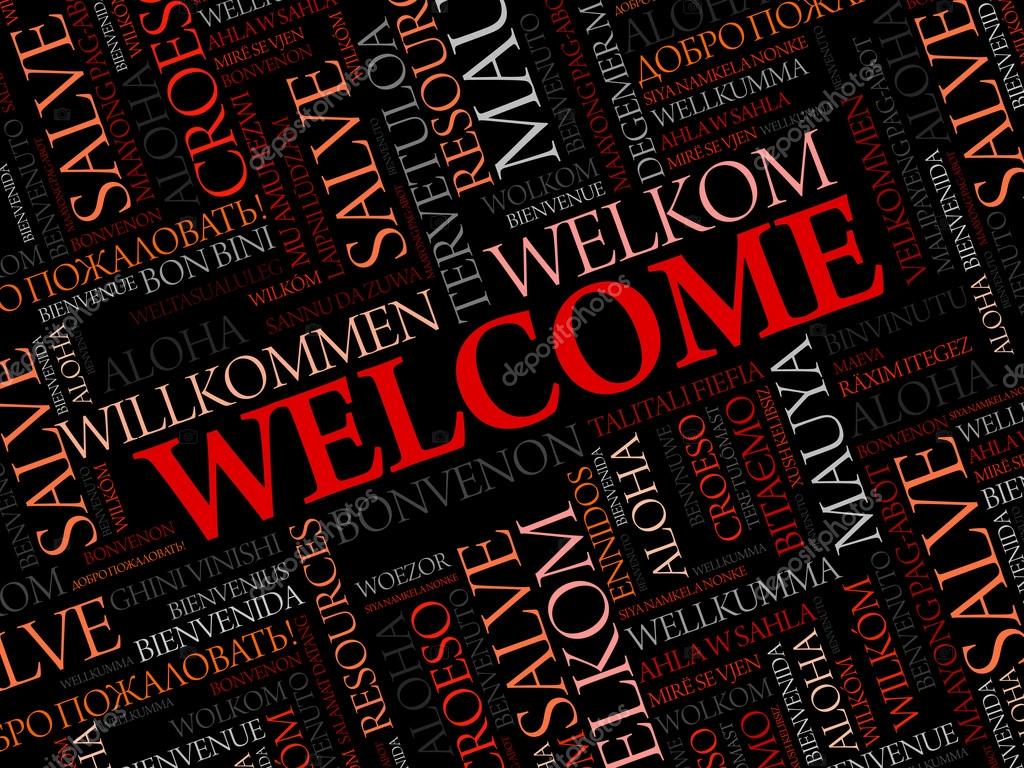 WELCOME word cloud in different languages Stock Vector by ©dizanna ...