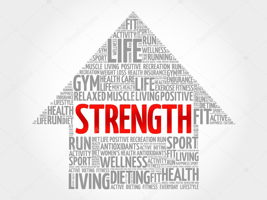 Word Strength Clipart