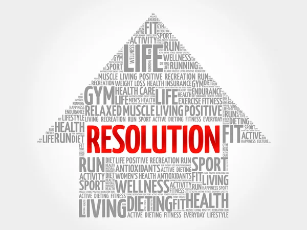 RESOLUTION word cloud Stock Vector by ©dizanna 169627780