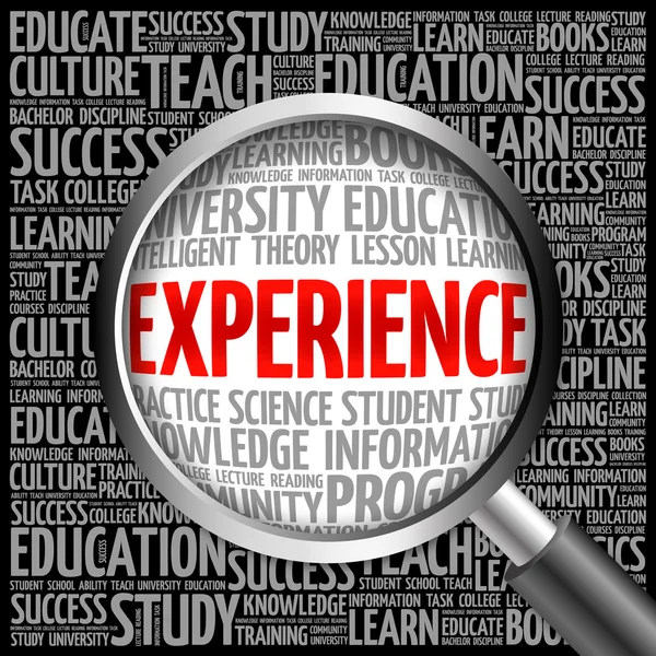 Experience word cloud collage Stock Vector by ©dizanna 248442834