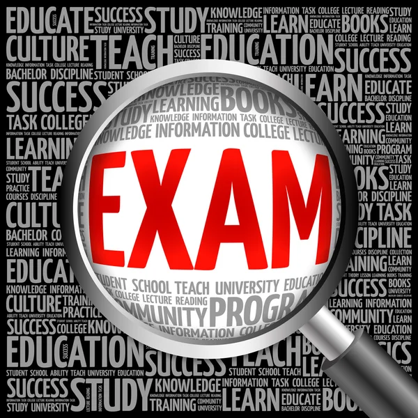 EXAM word cloud collage Stock Vector by ©dizanna 259701456