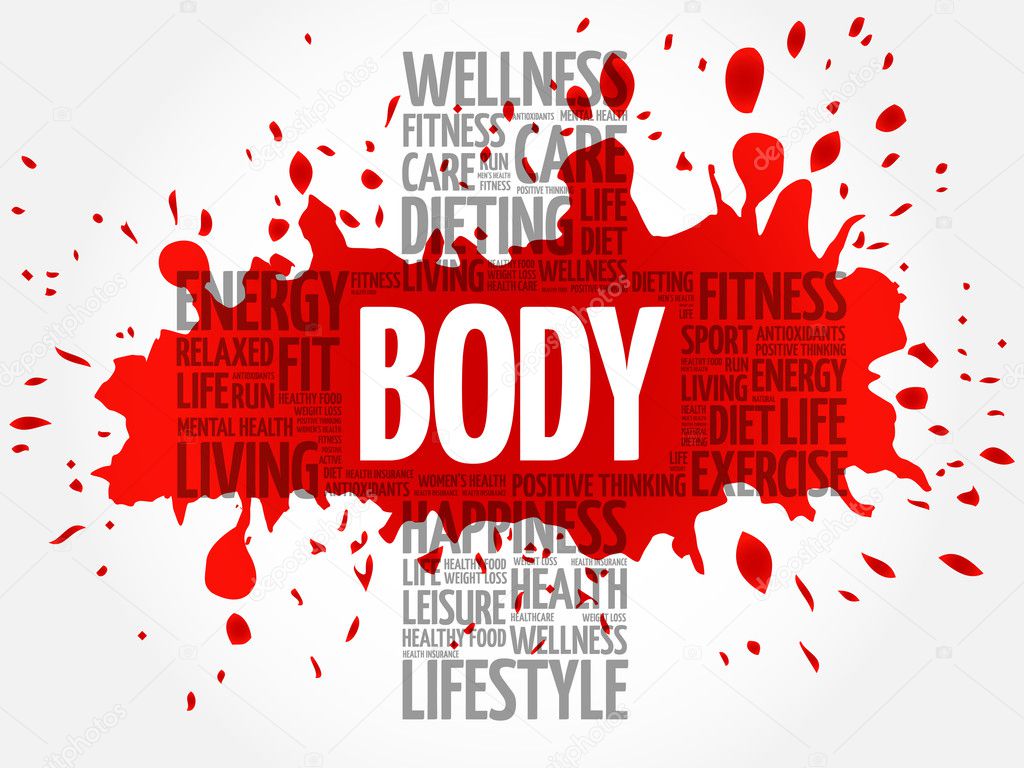 BODY word cloud Stock Vector by ©dizanna 118424604