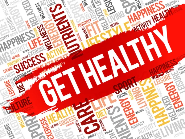 Healthy word cloud collage Stock Vector by ©dizanna 145788203