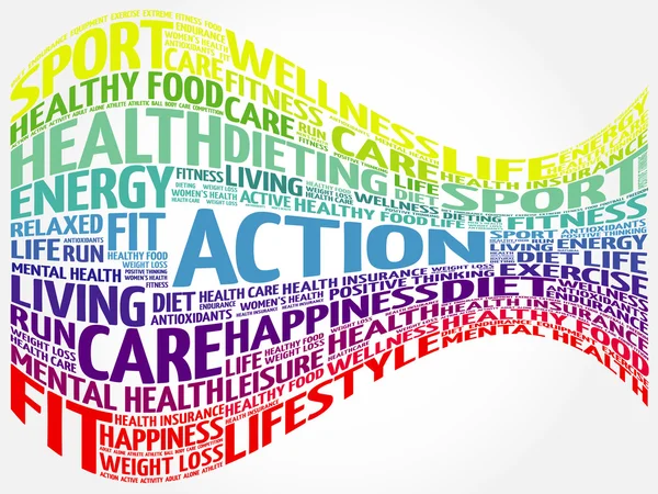 ACTION word cloud background Stock Vector by ©dizanna 106960356