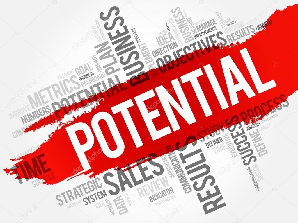 Potential word cloud Stock Vector Image by ©dizanna #122853776