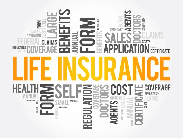 LIFE Insurance word cloud collage Stock Vector Image by ©dizanna #163056606