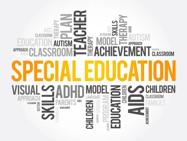 Special Education word cloud collage Stock Vector Image by ©dizanna ...