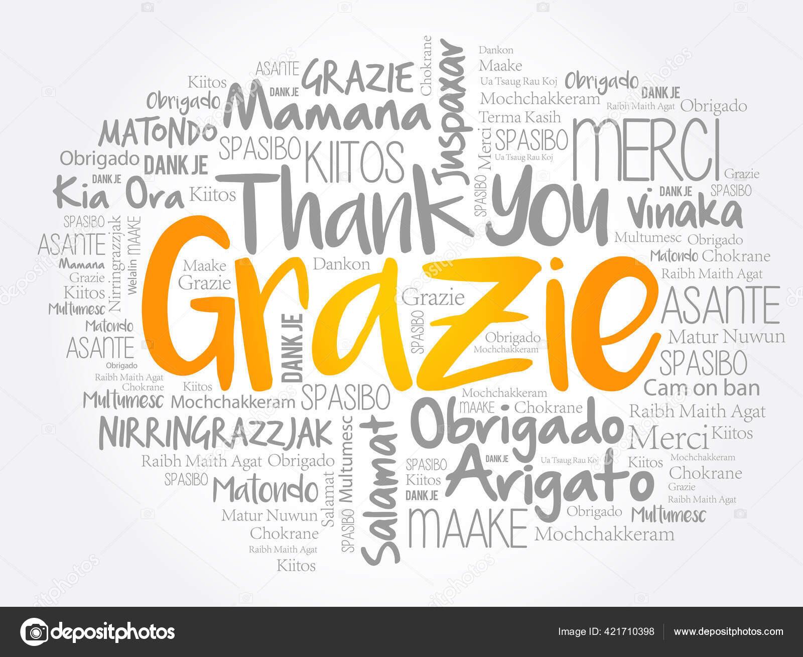 Thank You In Italian