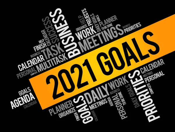 2021 goals Vector Art Stock Images | Depositphotos