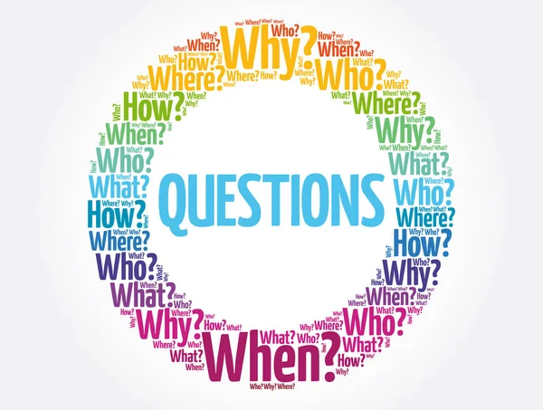 Questions Whose Answers Considered Basic Information Gathering Problem Solving Mind Stock Vector ...