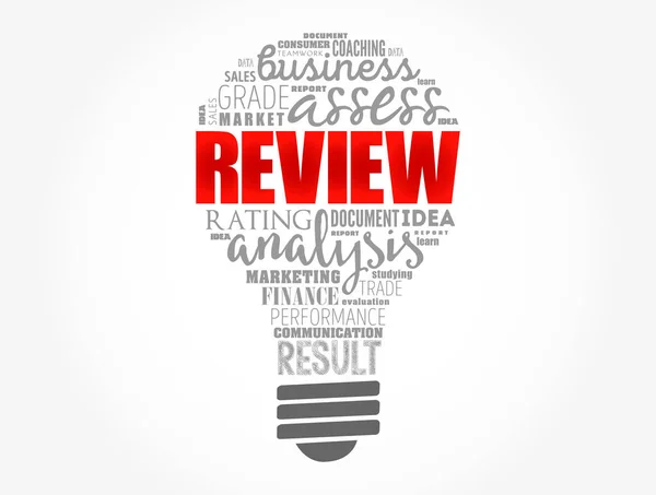 Review word cloud collage Stock Vector by ©dizanna 263586536