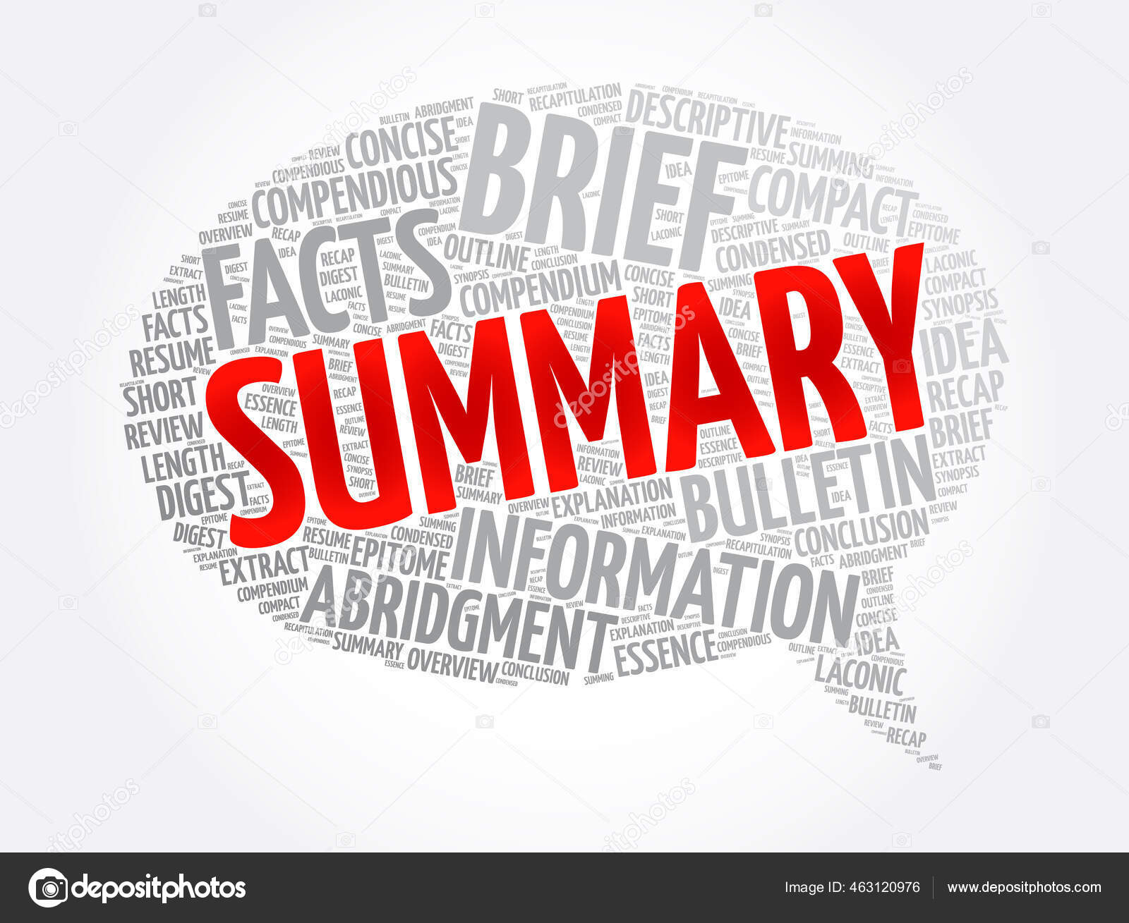 Summary Message Bubble Word Cloud Collage Concept Background Stock ... Summary Message Bubble Word Cloud Collage Concept Background Stock ...