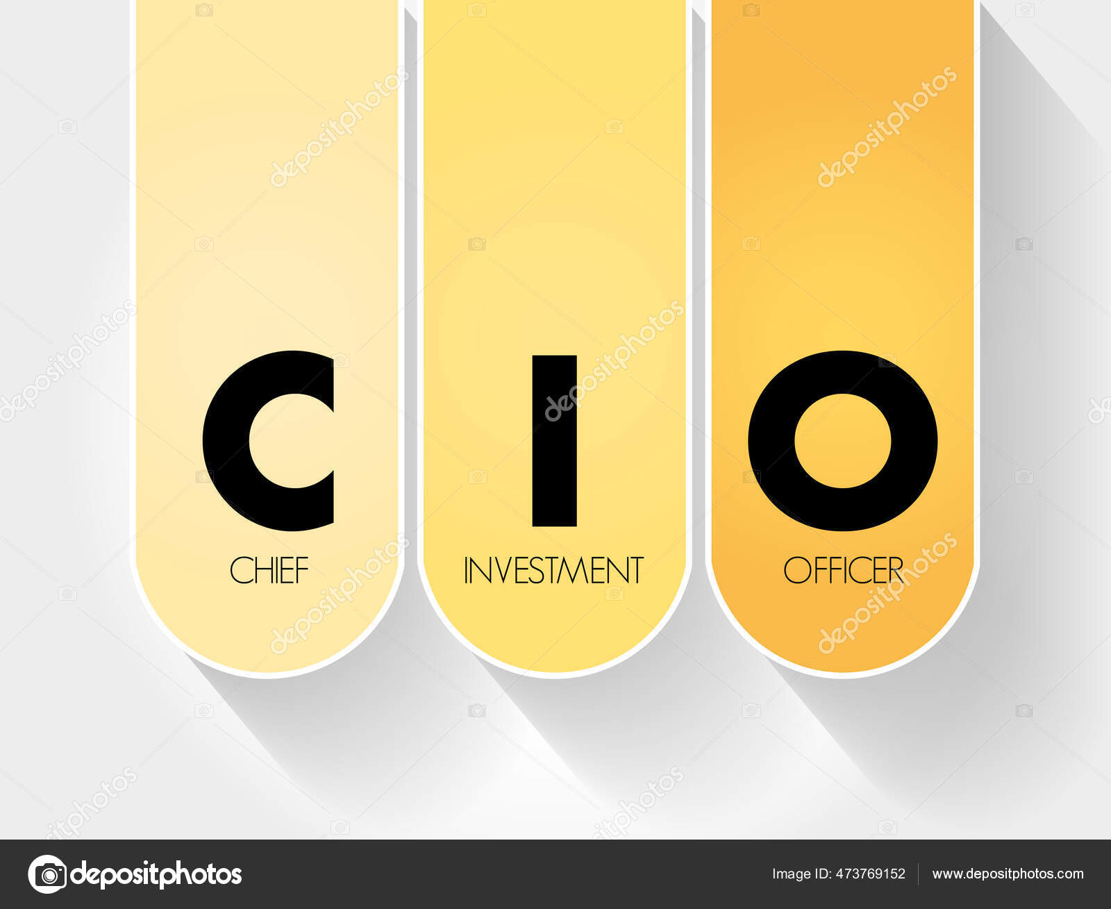 Cio Chief Investment Officer Acronym Business Concept Background Stock Vector Image by ©dizanna ...
