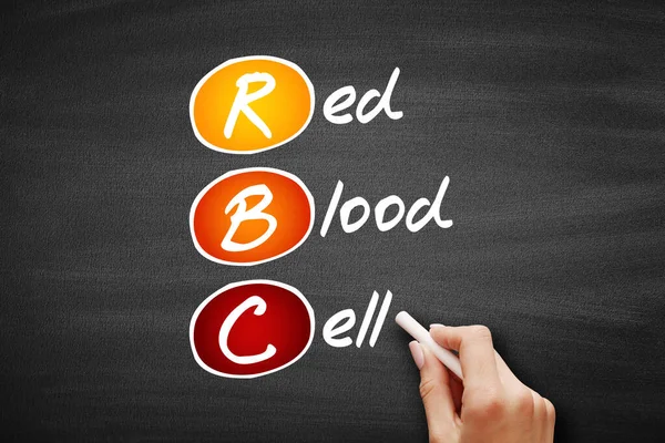 Cbc Complete Blood Count Acronym Medical Concept Background — Stock ...