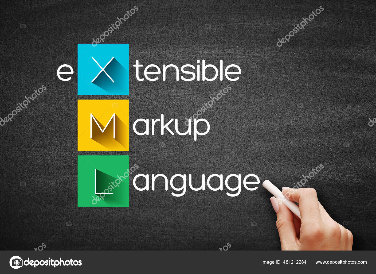 Xml Acrónimo Extensible Markup Language Concepto Tecnológico Fondo ... Xml Acrónimo Extensible Markup Language Concepto Tecnológico Fondo ...