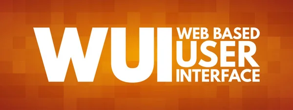 Gui Graphical User Interface Acronym Technology Concept Background ...