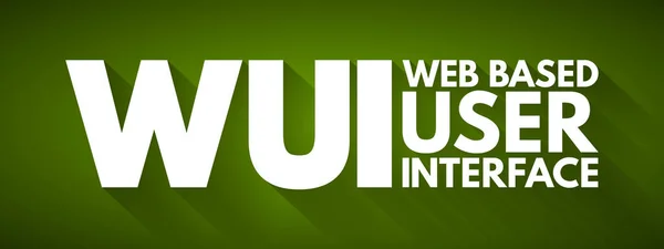 Gui Graphical User Interface Acronym Technology Concept Background ...