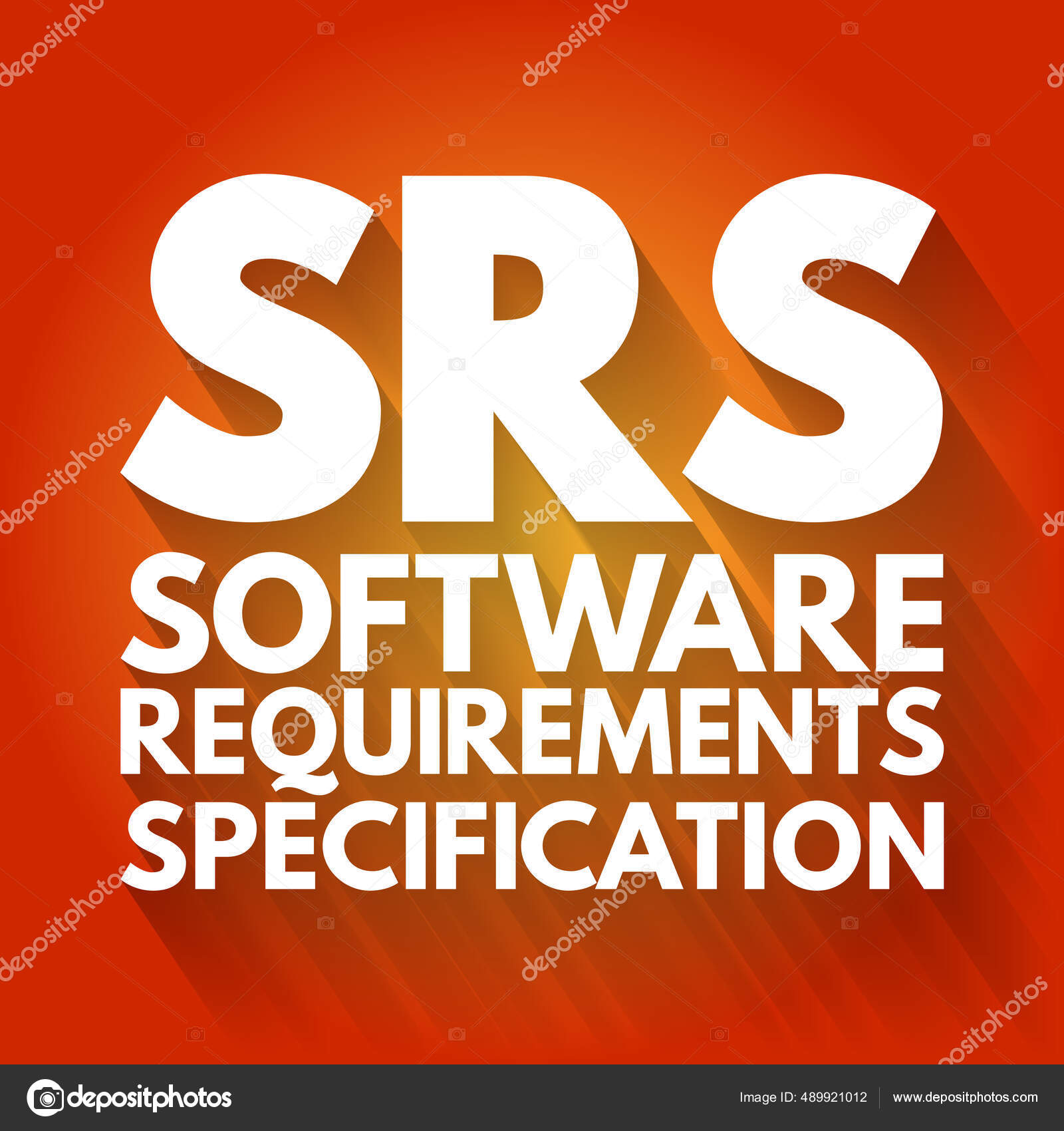 Srs Software Requirements Specification Acronym Technology Concept ...