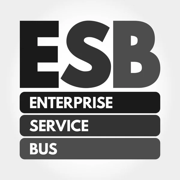 Enterprise Service Bus Clipart Illustration