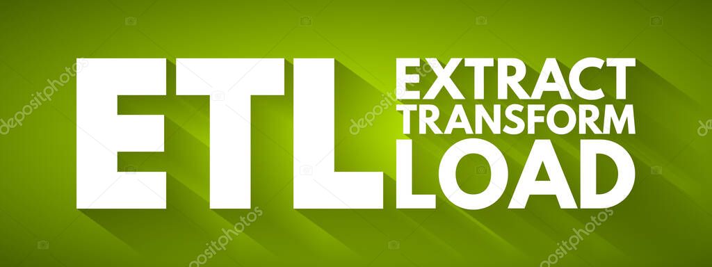 Extract transform and load Vector Art Stock Images | Depositphotos