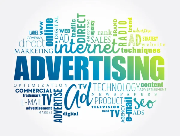 ADVERTISING word cloud concept Stock Vector by ©dizanna 268299352