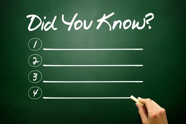 Did you know Stock Photos, Royalty Free Did you know Images | Depositphotos