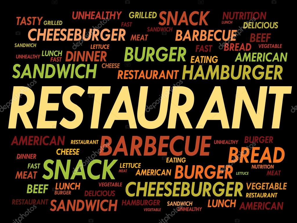 RESTAURANT word cloud Stock Vector Image by ©dizanna #66939761