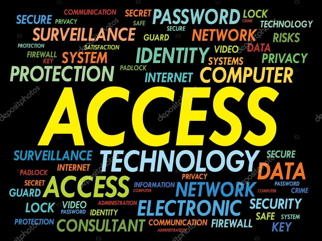 ACCESS word cloud Stock Vector by ©dizanna 66986125