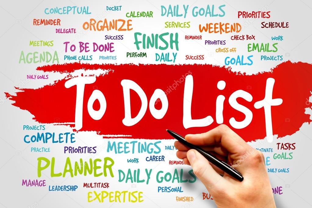 TO DO LIST — Stock Photo © dizanna #67406081