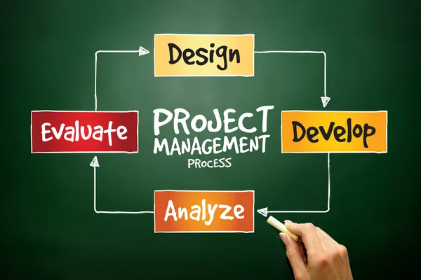 Project Management flow chart mind map Stock Vector by ©dizanna 168418548