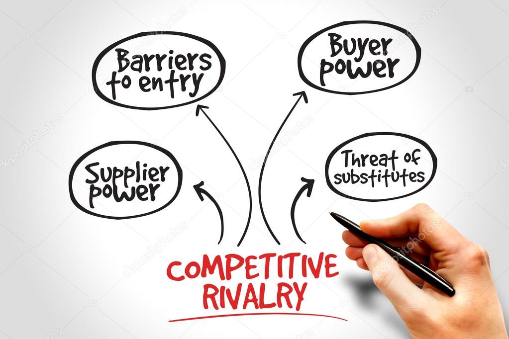 Competitive rivalry — Stock Photo © dizanna #77289310