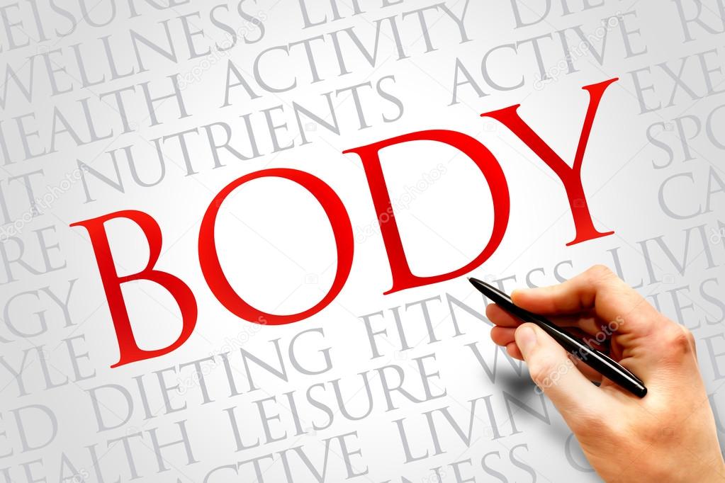 BODY word cloud Stock Photo by ©dizanna 77299836