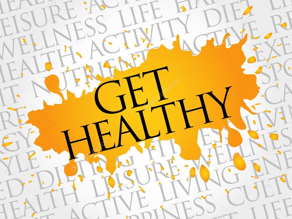 Get Healthy word cloud Stock Vector Image by ©dizanna #95465238