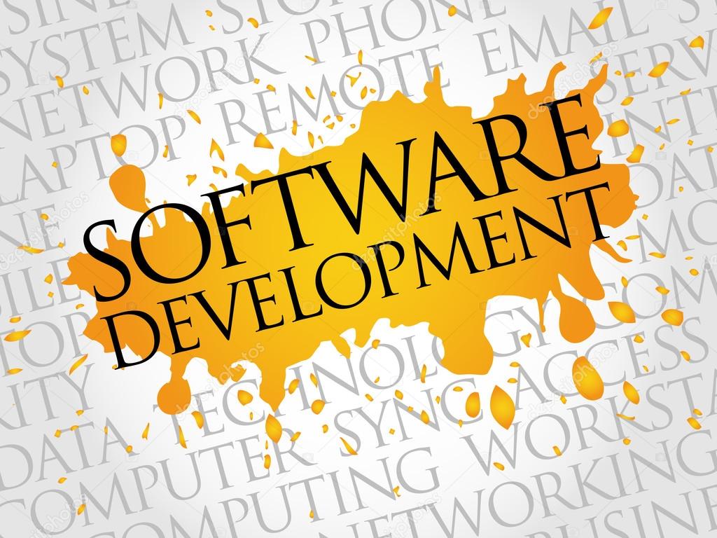 Software development word cloud Stock Vector Image by ©dizanna #95683076