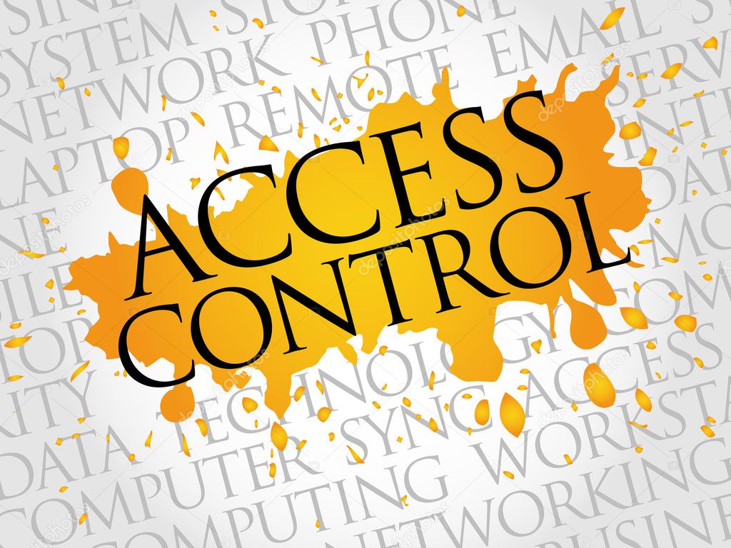 Access control word cloud Stock Vector by ©dizanna 95696494