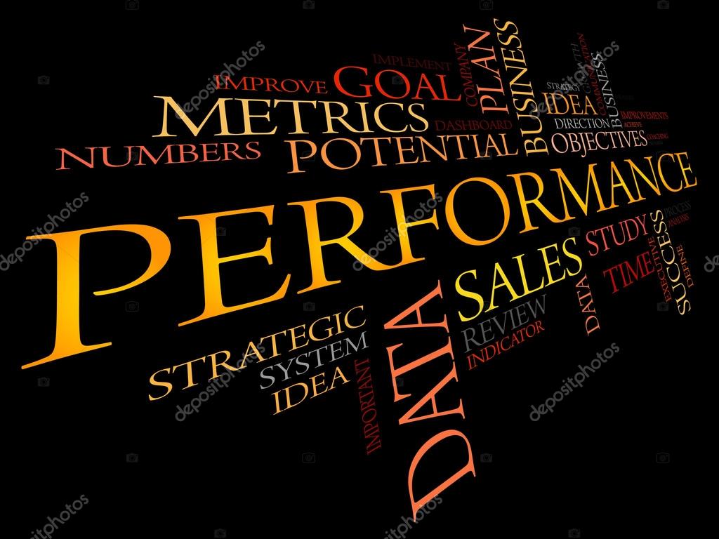 RENDIMIENTO palabra nube Vector de stock por ©dizanna 96648204