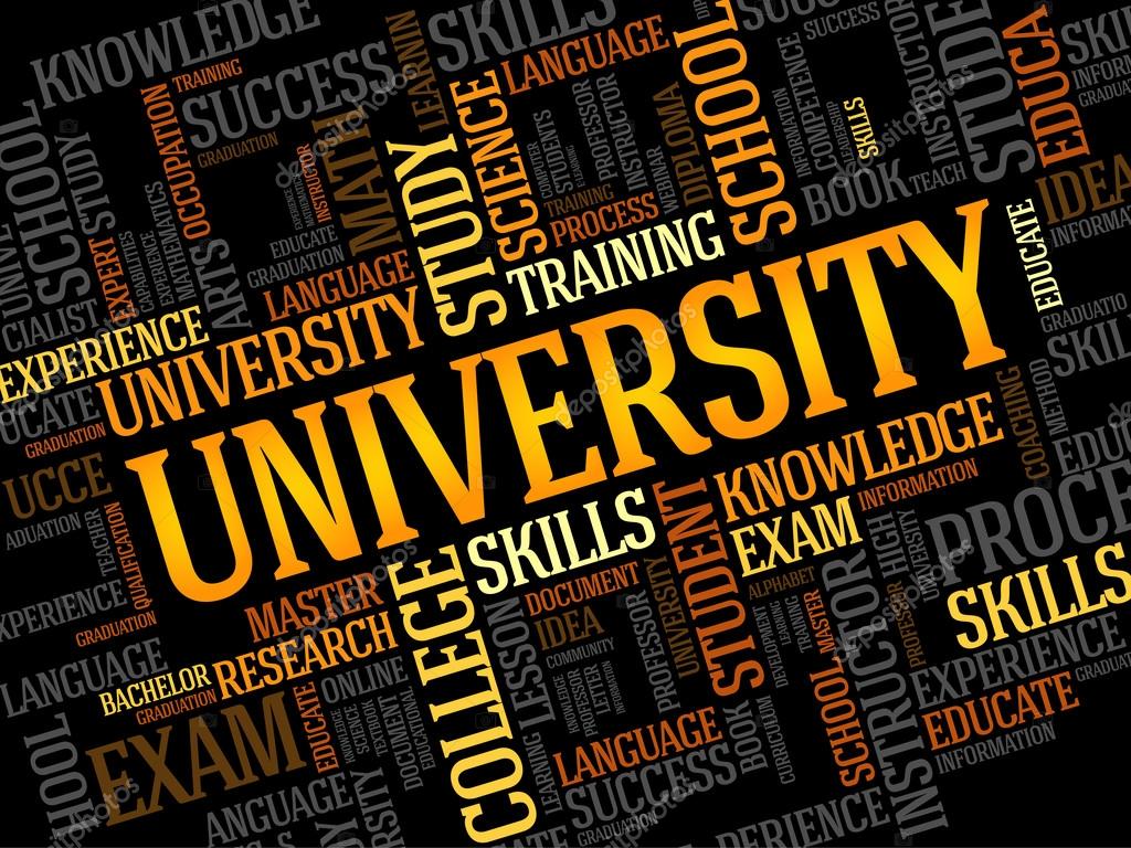UNIVERSITY word cloud Stock Vector by ©dizanna 96662812