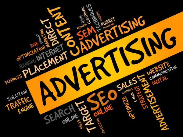 ADVERTISING word cloud concept Stock Vector by ©dizanna 265378154