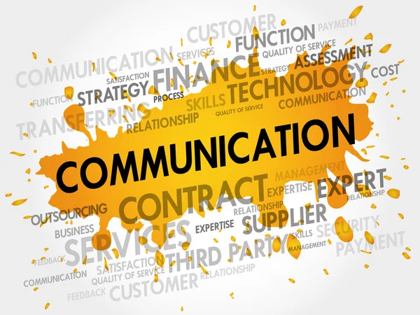 COMMUNICATION word cloud Stock Vector by ©dizanna 95491332