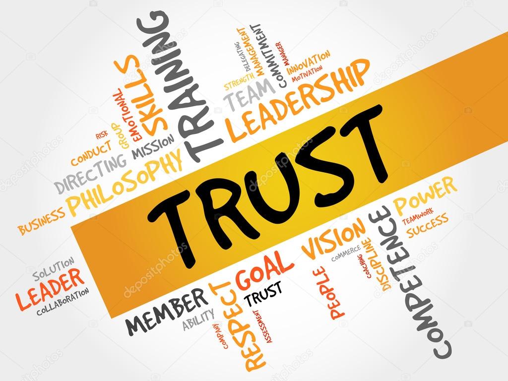 TRUST word cloud — Stock Photo © dizanna #99397374