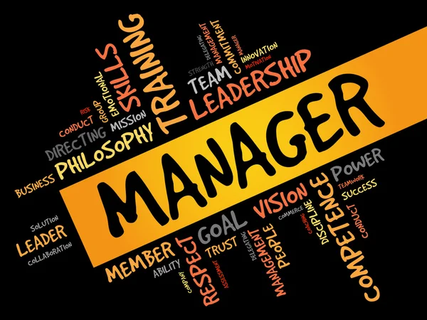 MANAGER word cloud Stock Vector by ©dizanna 96416788