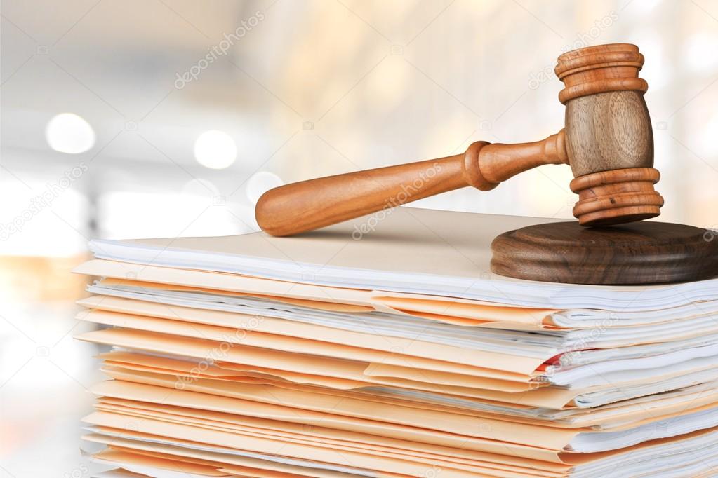 Judge hammer and documents Stock Photo by ©billiondigital 113664460
