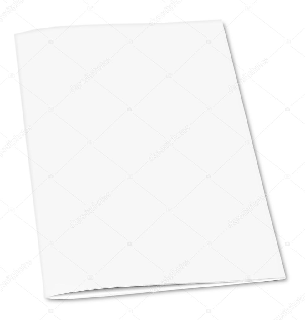Blank folded paper Stock Photo by ©billiondigital 114720224