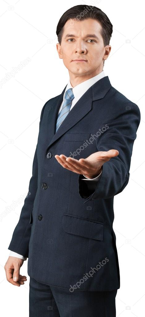 Man reaching hand out — Stock Photo © billiondigital #118531198