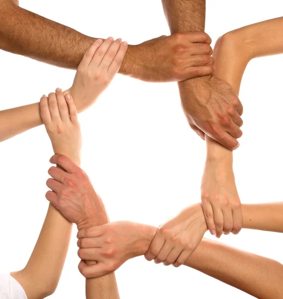 The unity of the hands — Stock Photo © galdzer #10136938