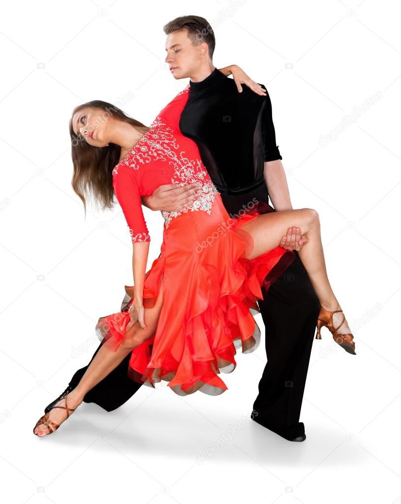 Man and woman dancing Salsa Stock Photo by ©billiondigital 118552118
