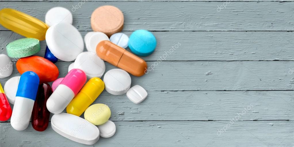 Colorful pills and tablets Stock Photo by ©billiondigital 118612528
