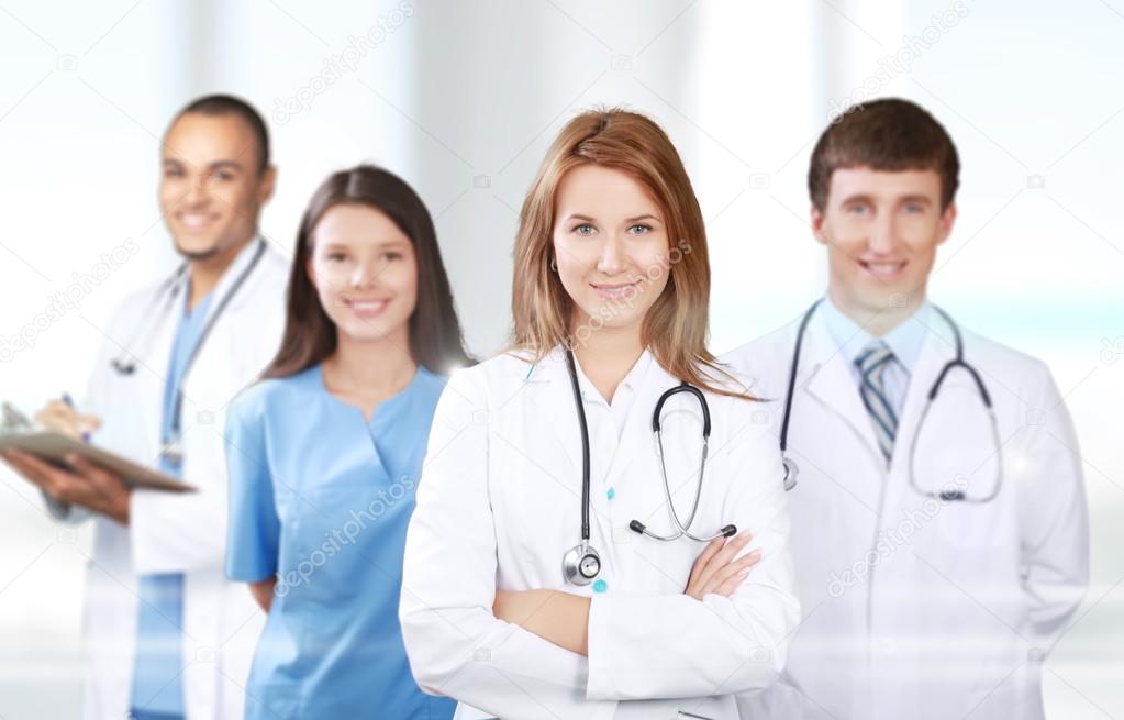 Confident Medical team Stock Photo by ©billiondigital 118620476 Confident Medical team Stock Photo by ©billiondigital 118620476